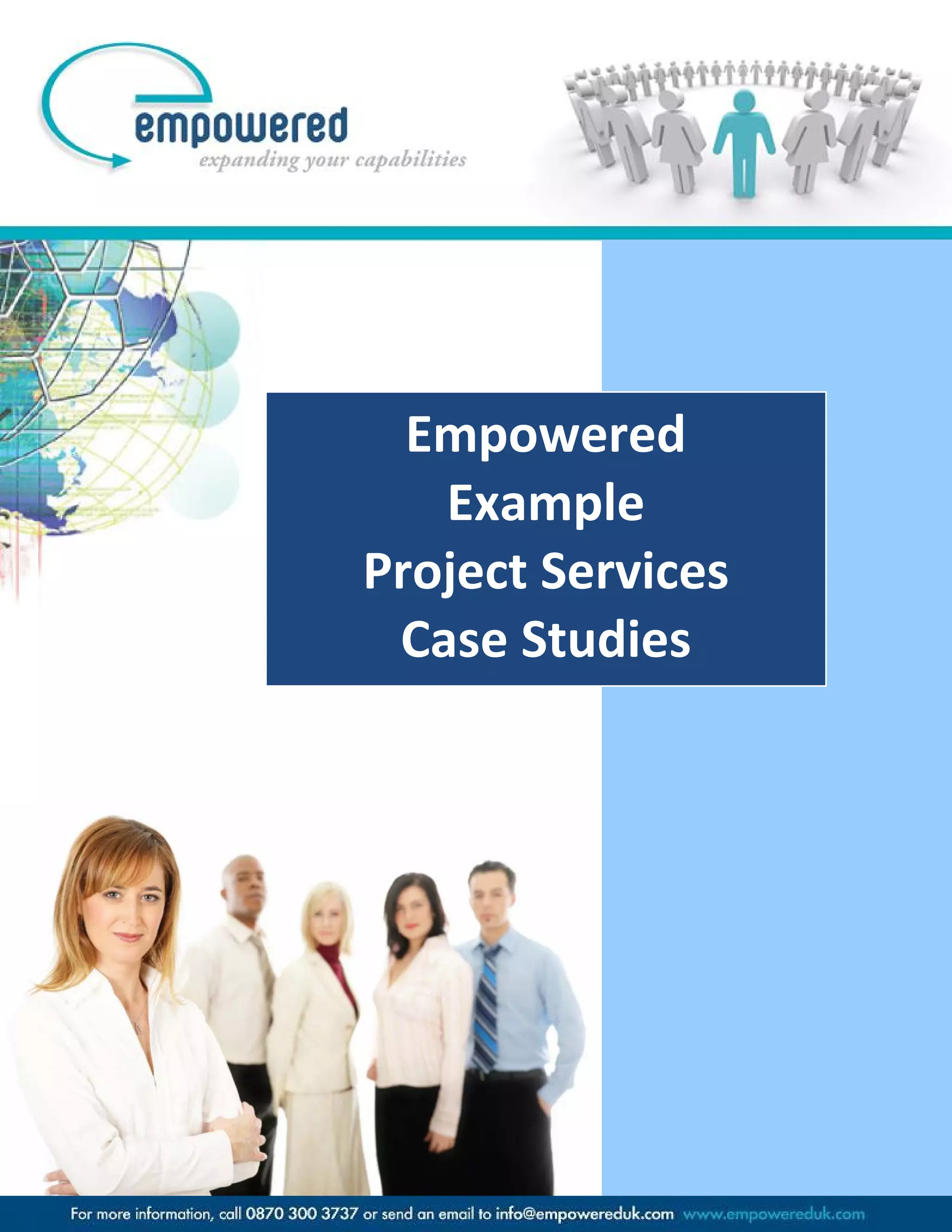 Empowered Example Project Case Studies V1 | PDF