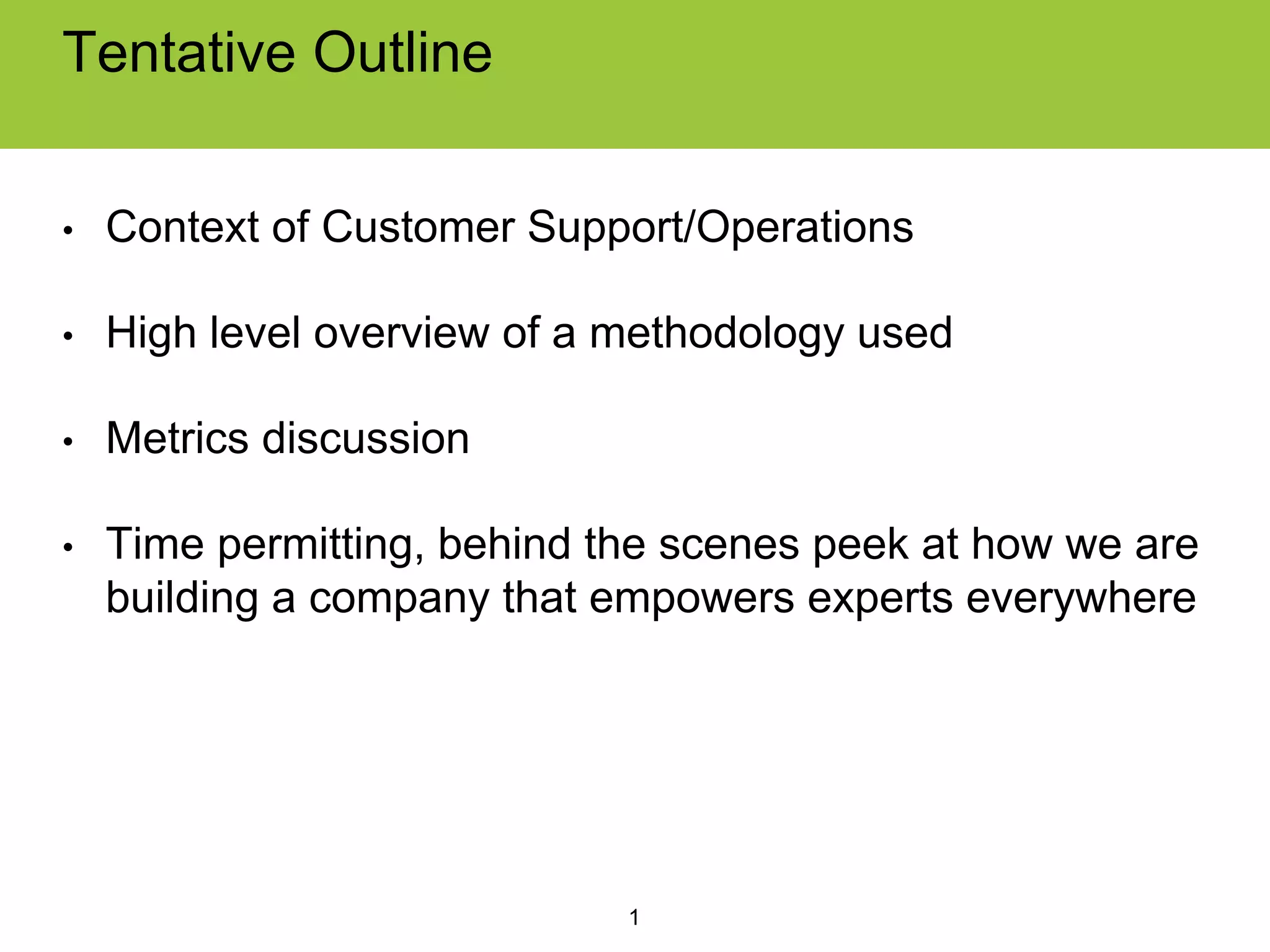 Empowered Experts Everywhere | PPT