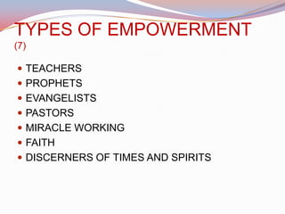 Empowered for service | PPTX