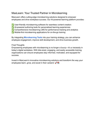 Empower Employees with Microlearning for Workplace Success _ MaxLearn.pdf