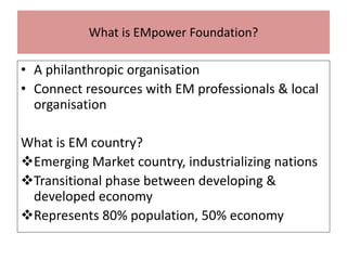 Empower foundation | PPTX