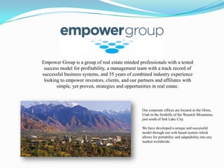 Empower Franchise | PPT