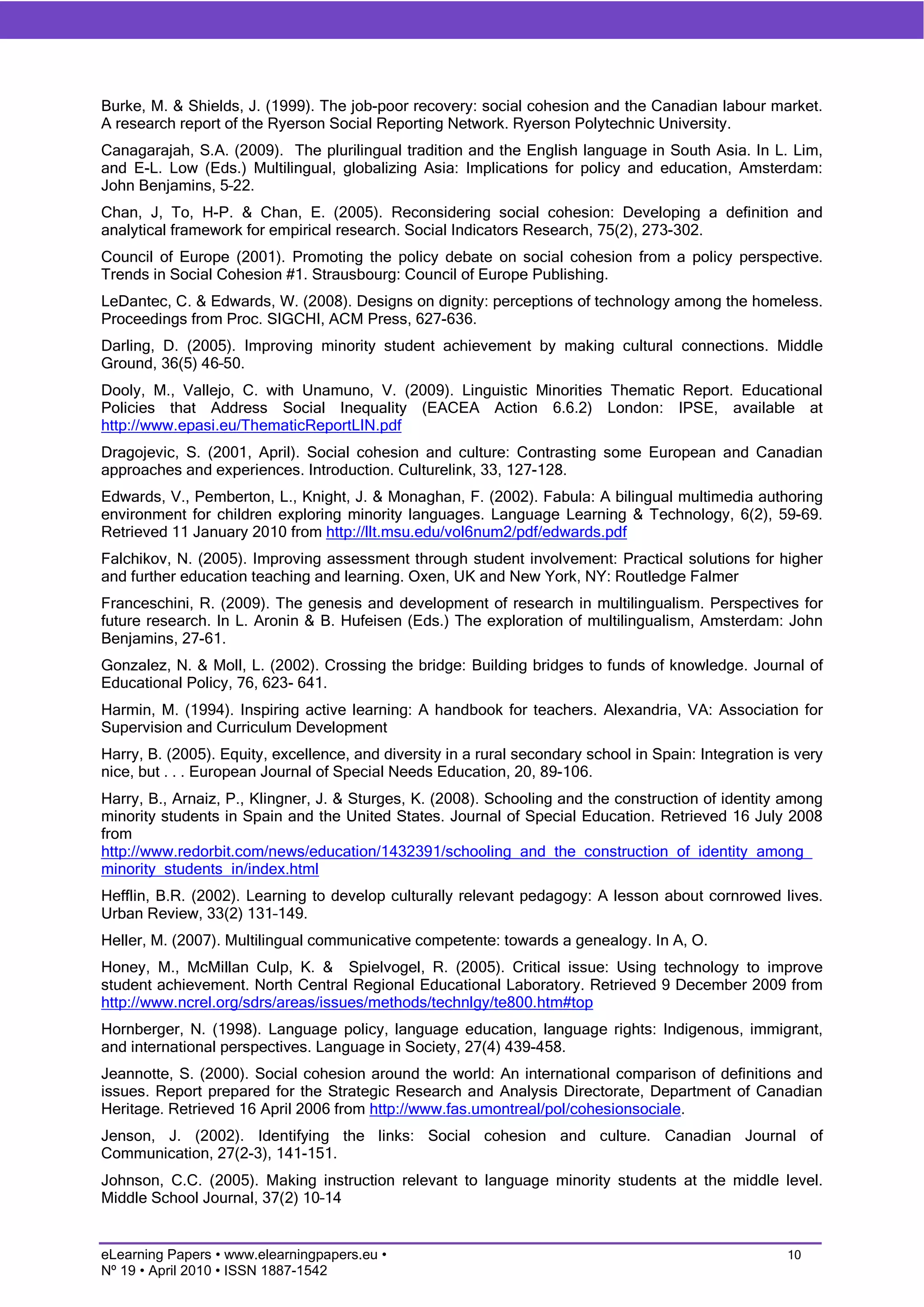 Empowering Language Minorities through Technology: Which Way to Go? | PDF