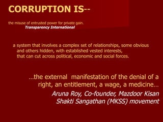 Empowering Citizens to Fight Corruption | PPT