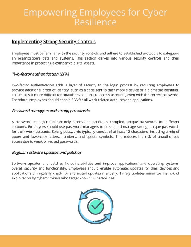 Empowering Employees for Cyber Resilience: A Guide to Strengthening ...