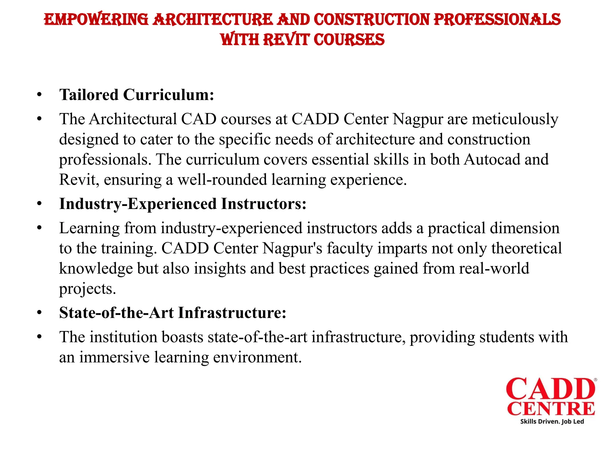 Empowering Architecture and Construction Professionals with Revit ...