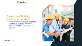 Empowering Building Construction Workers Connecting Talent with ...