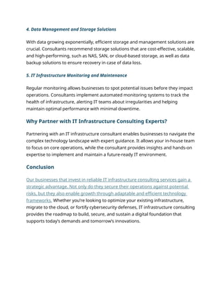 Empowering Businesses for a Digital Future with IT Infrastructure ...