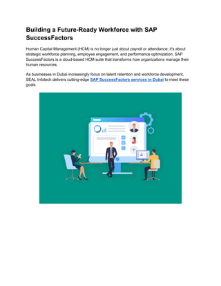 SEAL Infotech – Best SuccessFactors Implementation Partners in Dubai | PDF