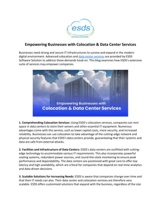 Empowering Businesses with Colocation & Data Center Services.pdf