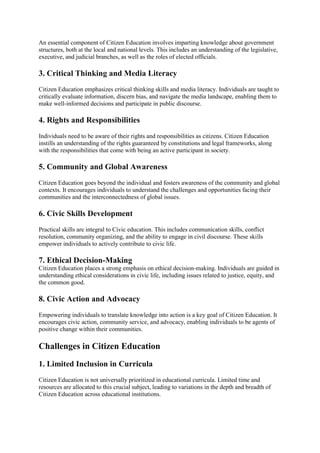 The Importance of Civic Education: Empowering Citizens | Enterprise ...