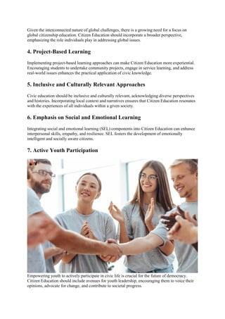 The Importance of Civic Education: Empowering Citizens | Enterprise ...