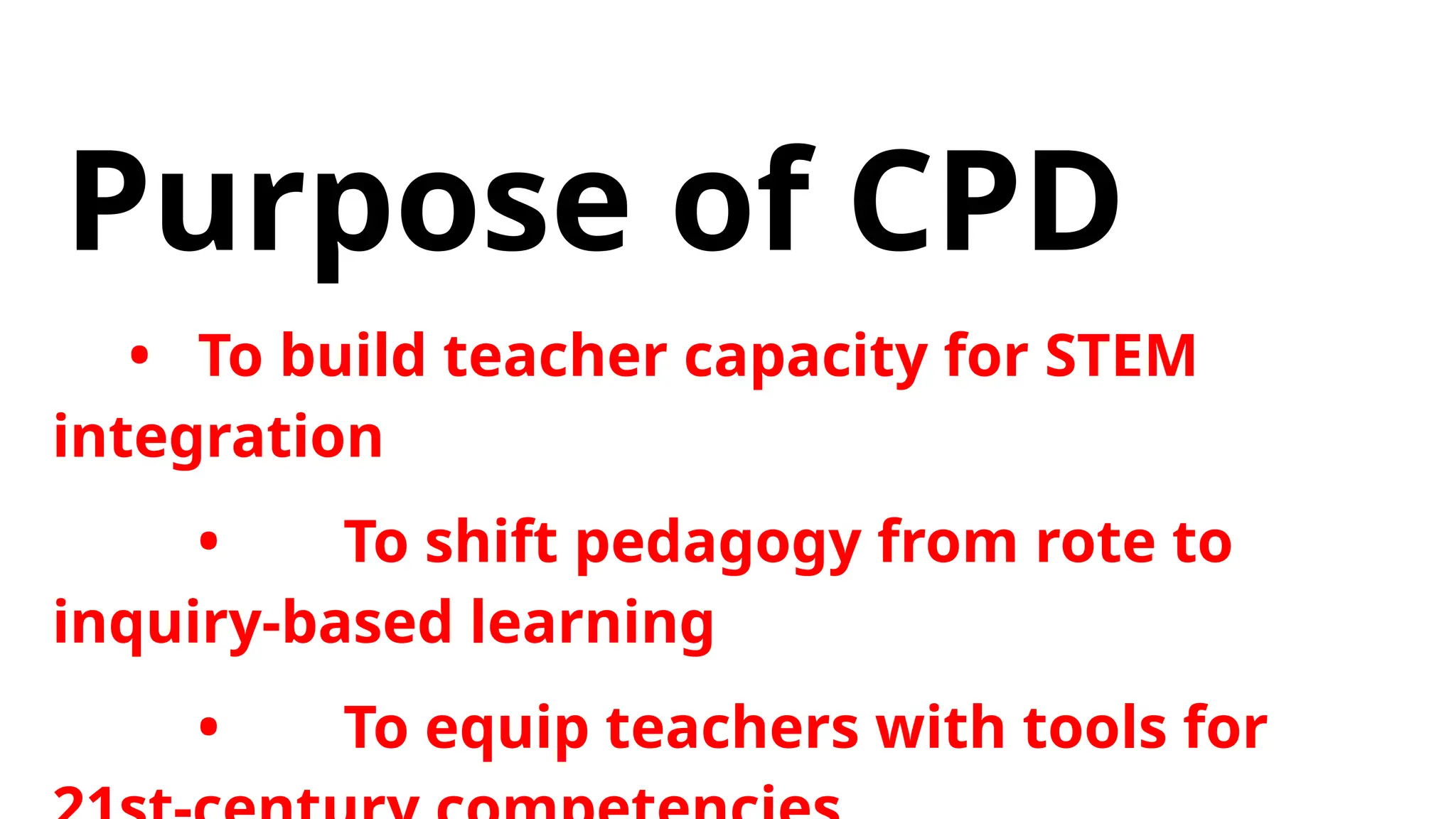 “Empowering Classrooms through STEM_ A CPD Review”.pptx