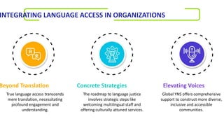 Empowering Communities Through Language Justice and Access | PPT