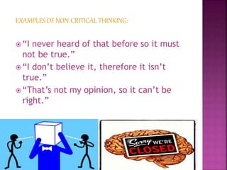 Empowering critical thinking in tefl | PPT