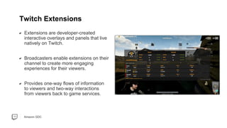 Empowering Extensions with Game APIs | PDF