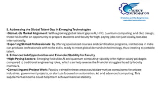 Empowering Engineering Faculties: Bridging the Gap with Emerging ...