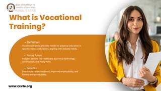 Vocational Training: A Pathway to Career Success | PDF
