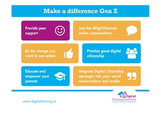 Empowering Generation Z #DigCitSummitUK | PPT