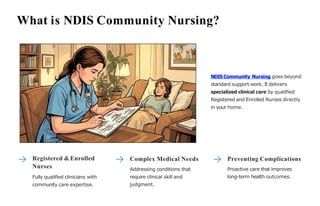 Empowering Independence through NDIS Community Nursing Brisbane | PDF