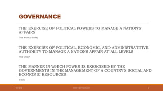 Empowering Local Governance for Development | PDF