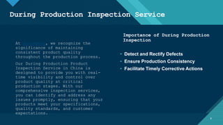 pre production inspection | PPTX