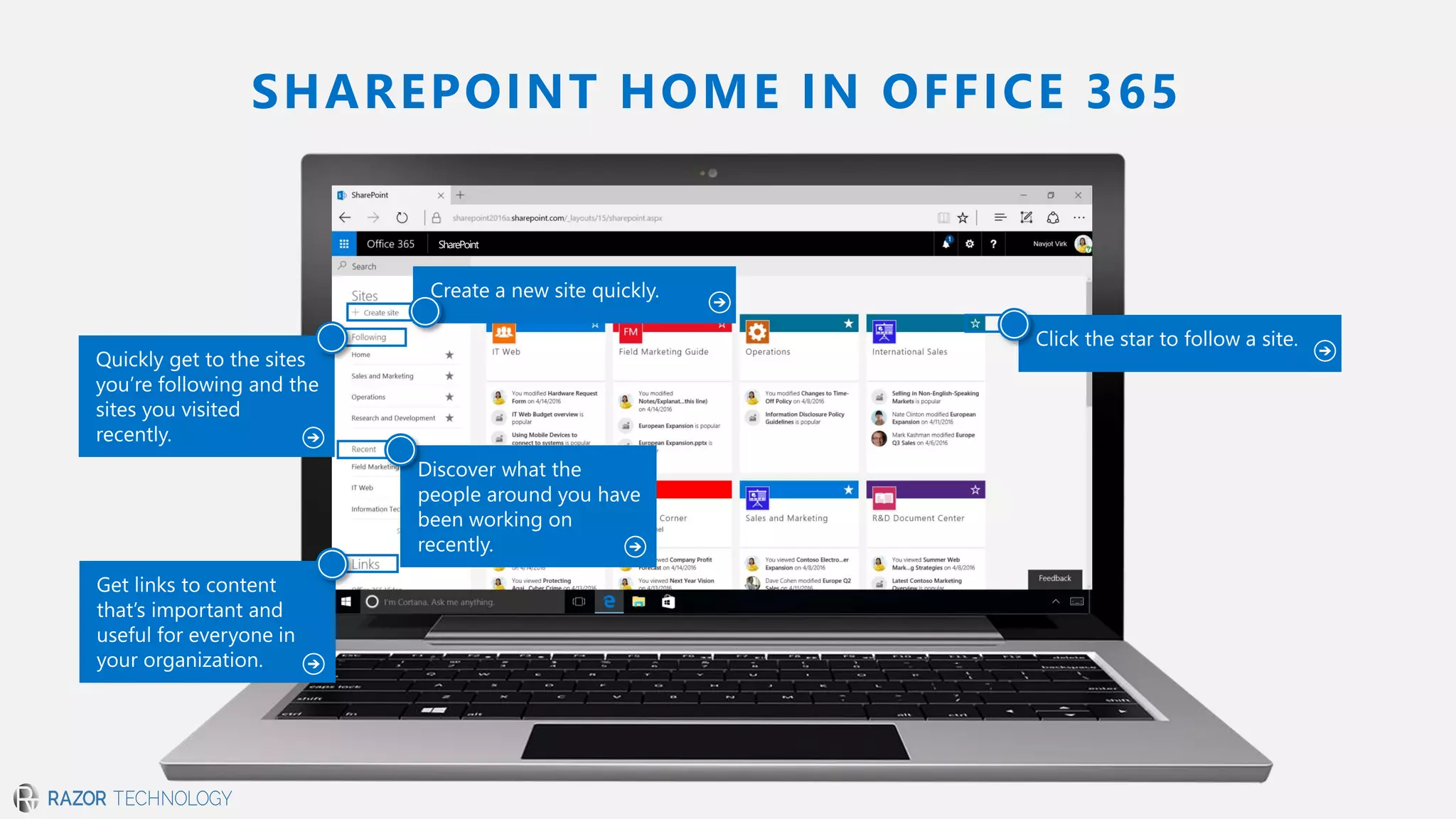 Empowering Teamwork with Mobile and Intelligent Intranet with SharePoint | PPT