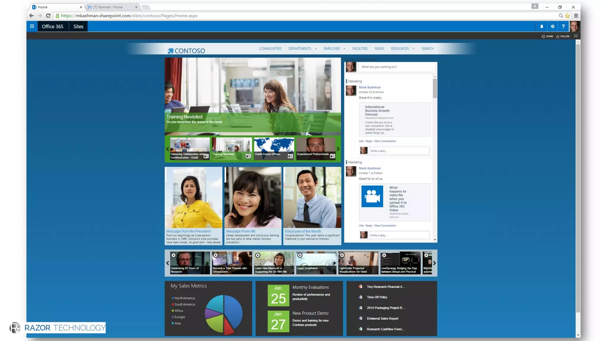 Empowering Teamwork with Mobile and Intelligent Intranet with SharePoint | PDF
