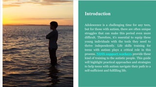 Empowering Teens on the Autism Spectrum: Life Skills Training for ...