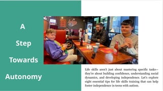 Empowering Teens on the Autism Spectrum: Life Skills Training for ...