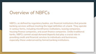 Empowering the Unbanked: The Crucial Role of NBFCs in Driving Financial ...
