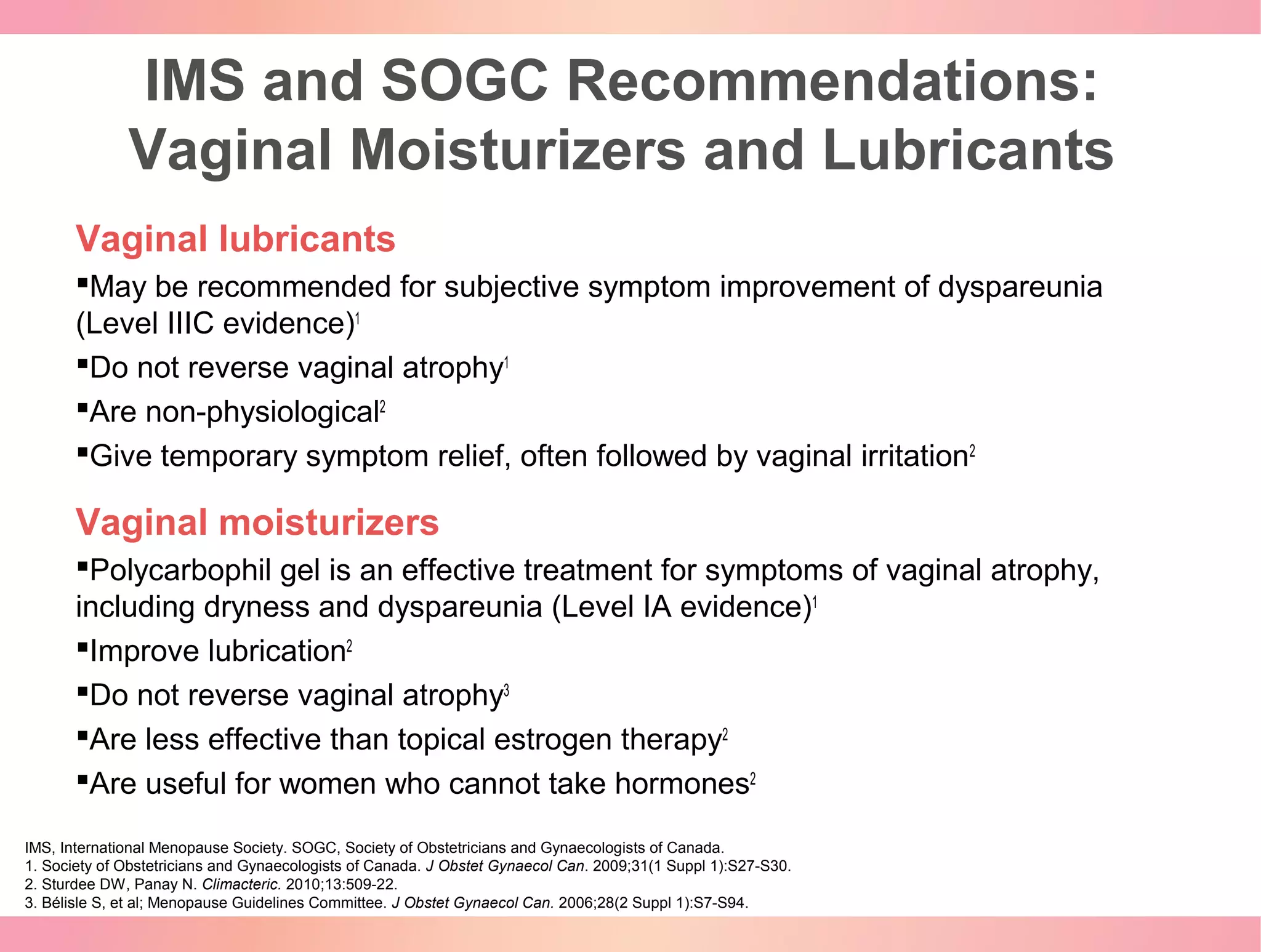 Empowering the vaginal atrophy dialogue multi_therapeutic2 | PPT
