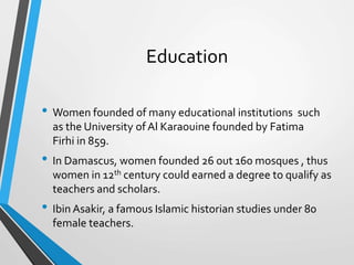Empowering Women In Muslim Societies | PPTX