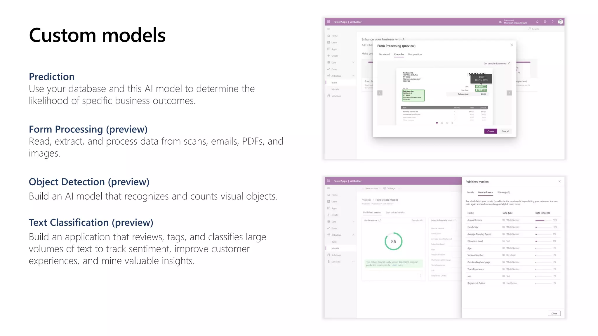 Empowering you - Power BI, Power Platform & AI Builder | PDF