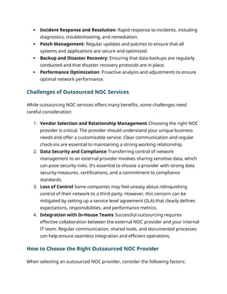 Empowering Your Business with Expert Network Monitoring and Outsourced ...