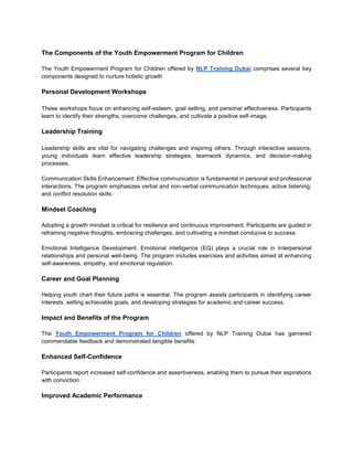 Empowering Youth through the NLP Training Dubai Program.docx