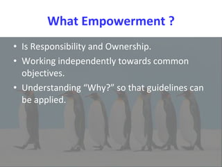 Empowerment-TRAINING | PPT