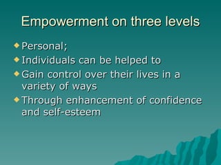 Empowerment | PPT