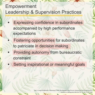 The Empowerment | PPTX