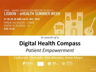 In search of a Digital Health Compass Patient Empowerment | PPT