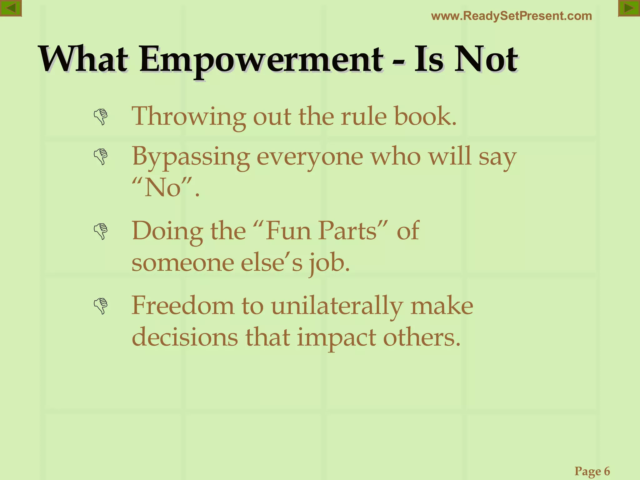 EMPOWERMENT POWERPOINT | PPT