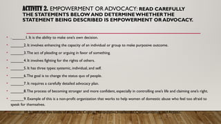 EMPOWERMENT AND ADVOCACY OF COMMUNITY-ACTION INITIATIVES [Autosaved].pptx