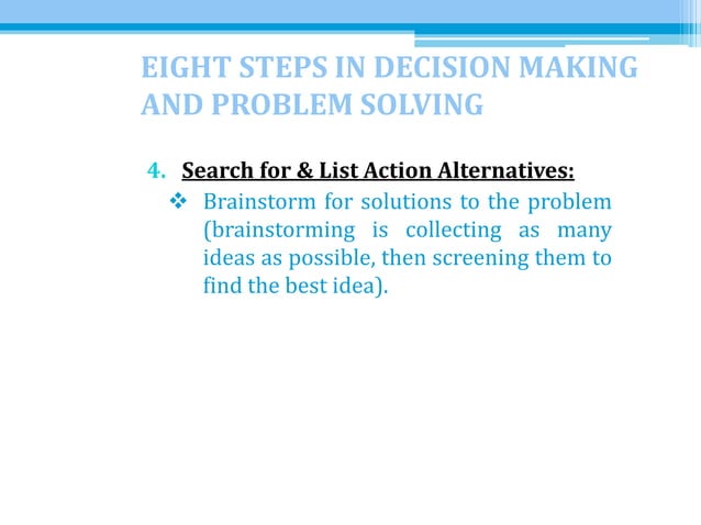 Empowerment decision making and problem solving | PDF | Sports