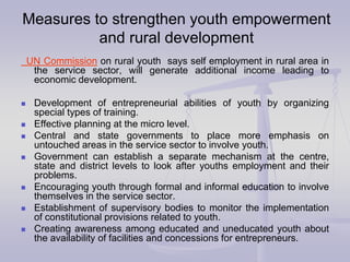 Empowerment of rural youth | PPT