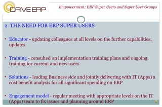 Empowerment Super Users & Super User Groups Slideshare | PPT