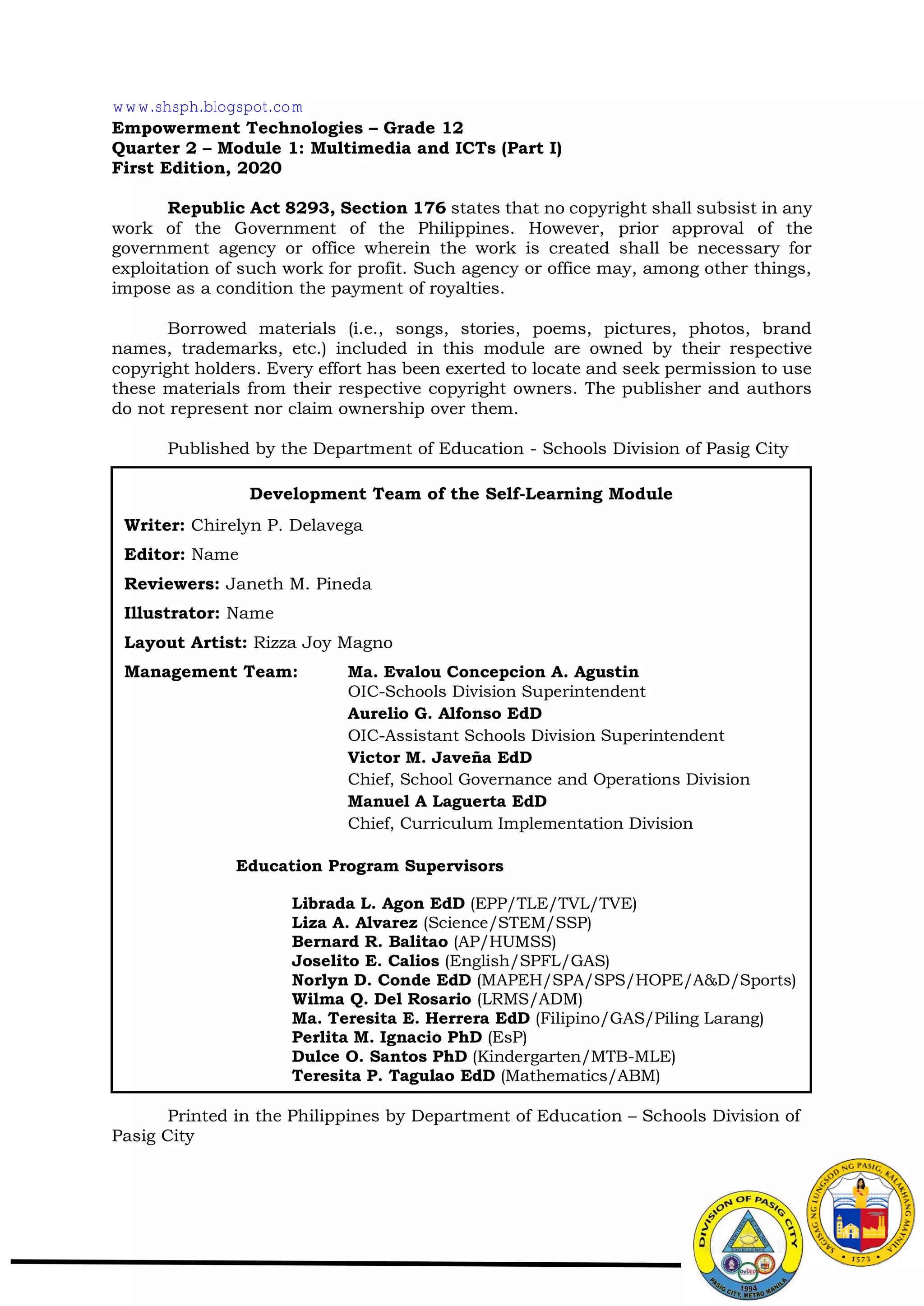 Empowerment Tech-Mod1_Multimedia and ICTs (Part II).pdf
