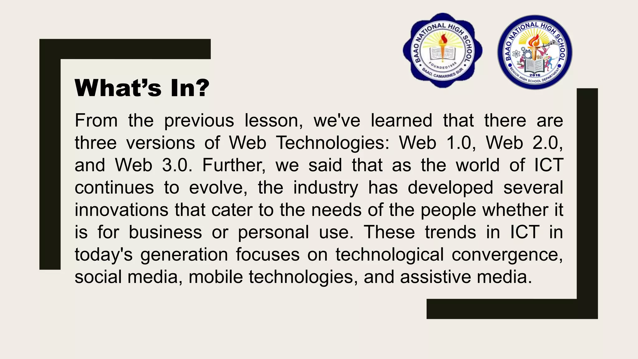 Empowerment Technologies - Module 2 | PDF