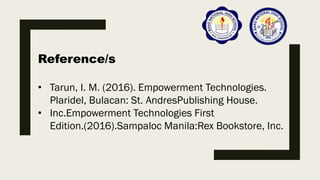 Empowerment Technologies - Module 6 | PDF