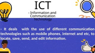 empowerment technology, Module 1 - Lesson 1 | PPTX