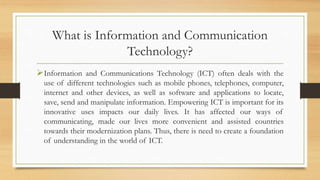 Empowerment technology 101 | PPTX